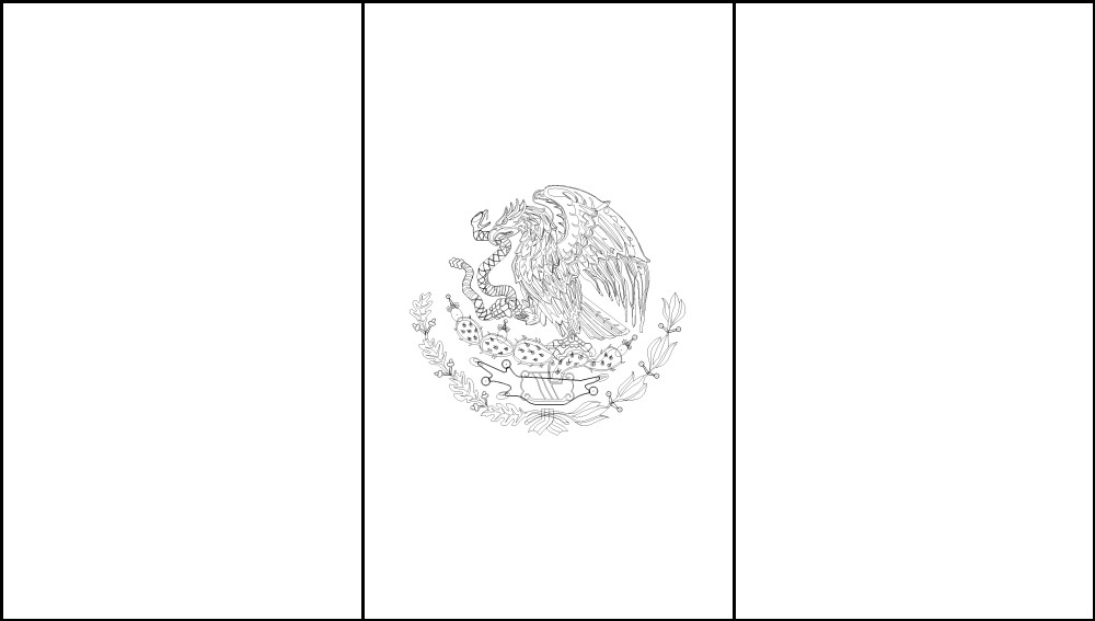 Mexico Flag Coloring Page Printable Printable Word Searches